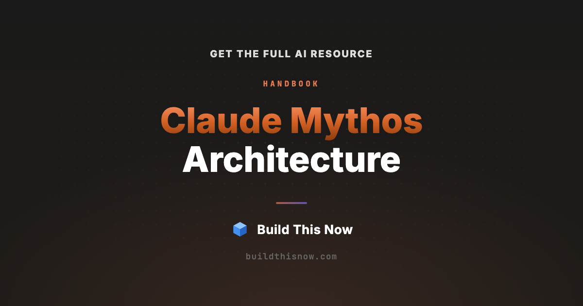 Claude Mythos: The Model That Thinks in Loops | Build This Now