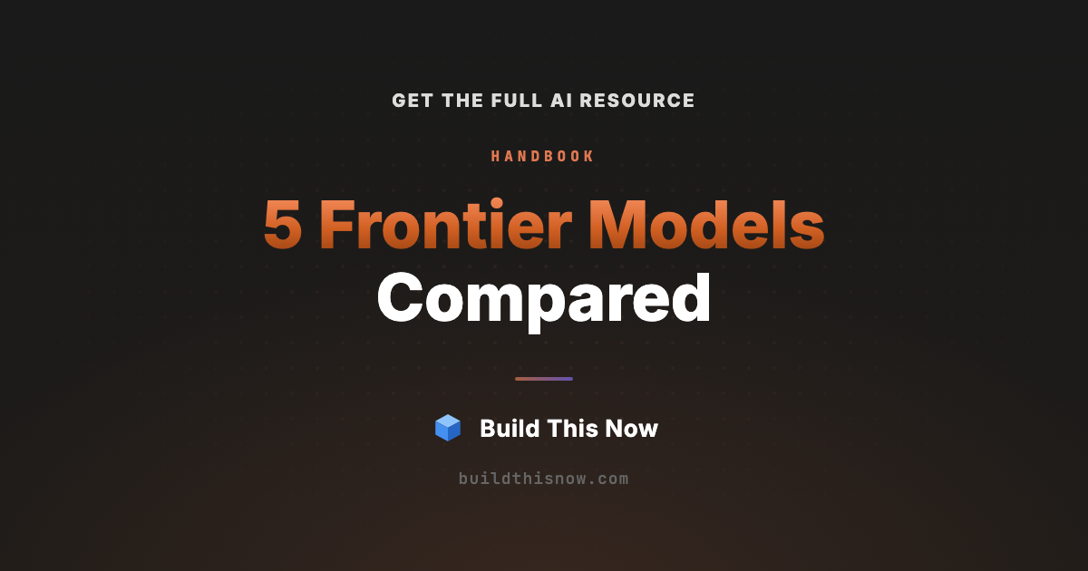 Claude Opus 4.7 vs Other AI Models | Build This Now